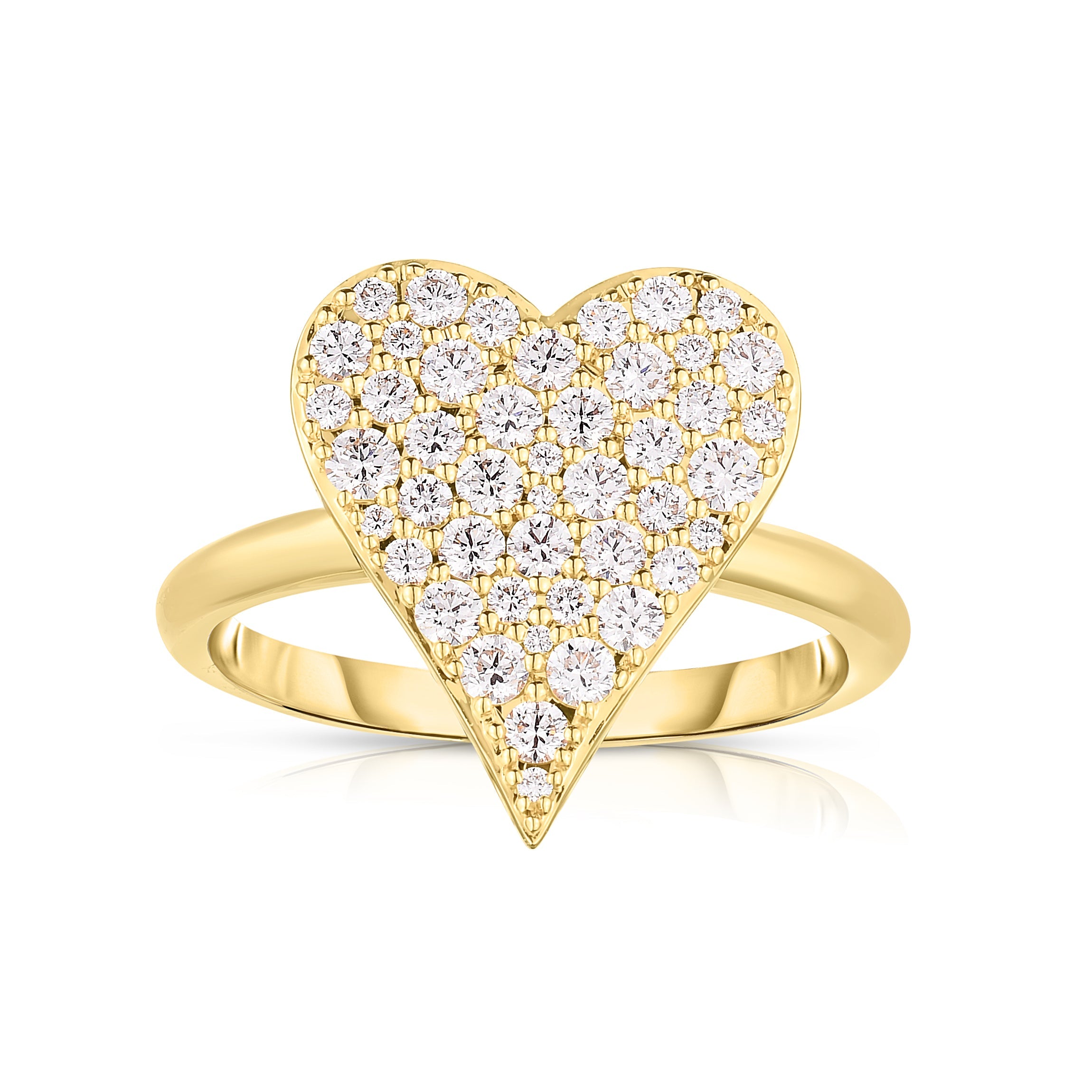 Initial Heart Ring (A-Z) – Malka
